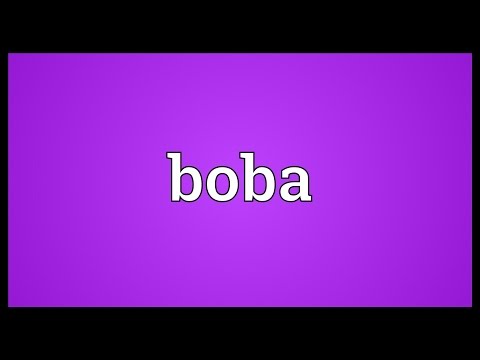 Boba Meaning