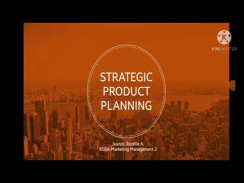 Chapter 9: Strategic Product Planning