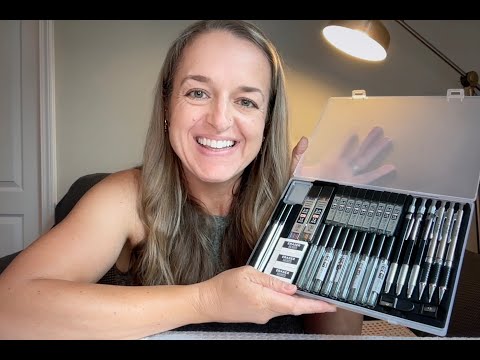 Nicpro Art Mechanical Pencil Set, Metal Drafting Pencil Set- REVIEW- Seriously amazing!