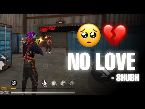 No Love By Shubh - Free Fire Monatge #freefire