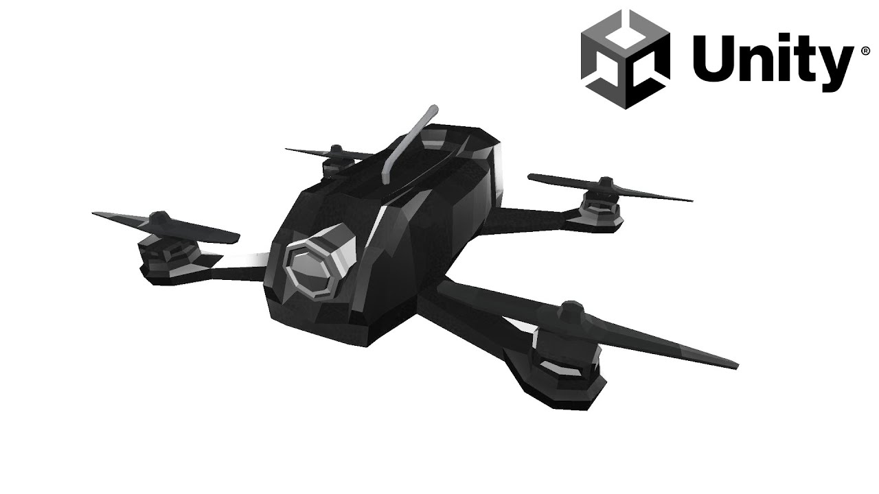 Unity | Simple Drone Controller | First Person View Gameplay