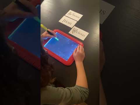 Dyslexia Reading Strategy (difficult to spell words!)