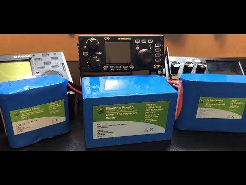 Bioenno Batteries for QRP Radios.