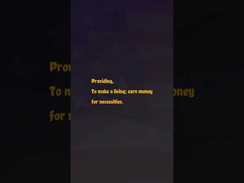 Providing Pronunciation & Meaning American English
