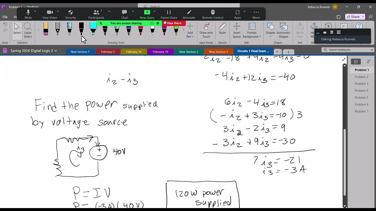 Circuits 1 Final Exam Test Review