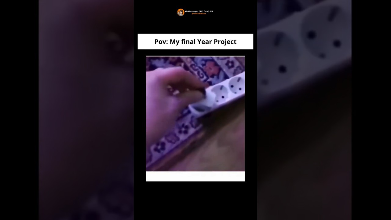 My Final Year Project | Codeswithsam #coding #programming #developer