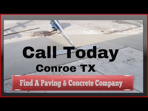 Concrete Services In Conroe TX