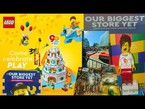 Lego Leicester Square Grand Reopening Walkthrough Tour *Biggest Store in the World!*