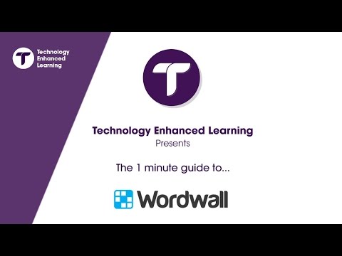 Wordwall - 1 minute guide