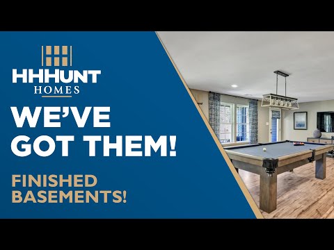 Finished Basement Homes in Chesterfield, VA | Harpers Mill by HHHunt Homes