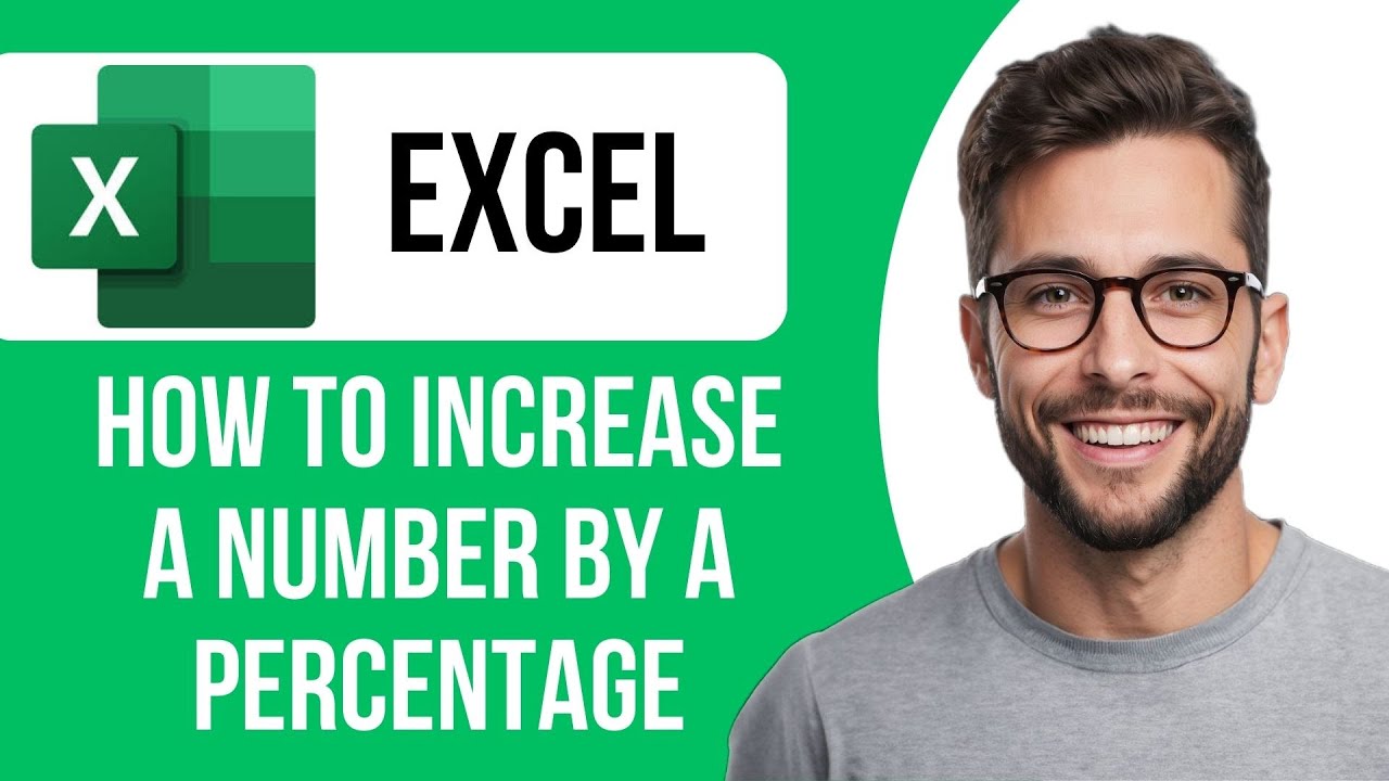 How To Increase A Number By A Percentage In Excel
