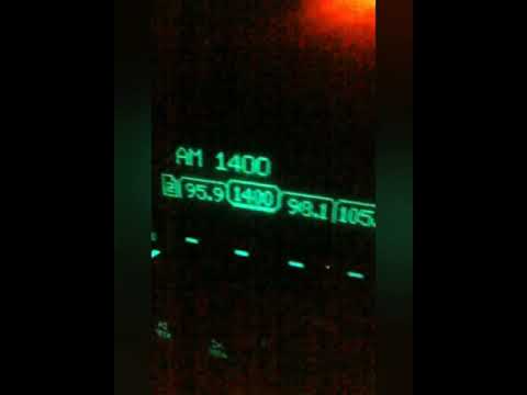 Weird and creepy Radio station. AM 1400
