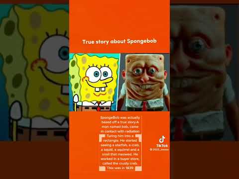 Sponge SpongeBob is actually a real person