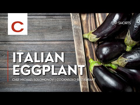 Italian Eggplant | Chef Michael Solomonov | Tips #shorts