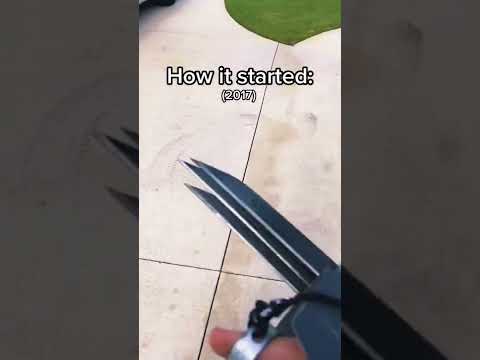 IRL Wolverine claws!!??