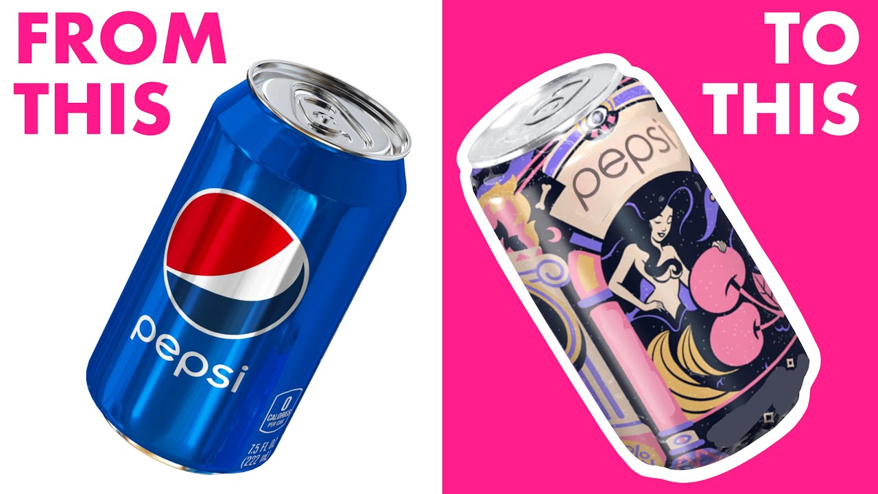 I designed a Pepsi can!