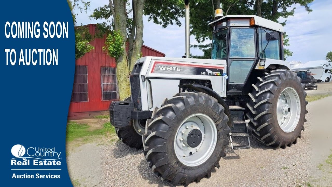 Well Kept 1992 White 145 Work Horse Tractor at Online Auction