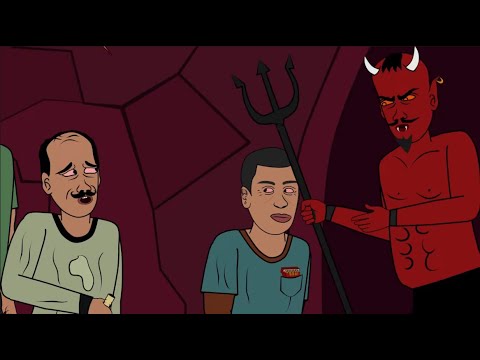 Van al infierno y el diablo los castiga de esta manera por pecadores