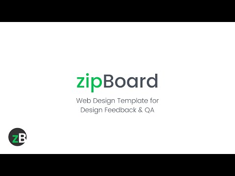 Simplify Website & App Reviews with zipBoard’s Web Design Template