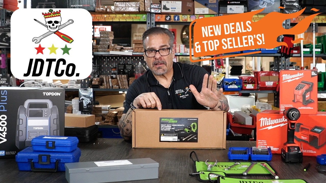 New Deals, New Products & What’s Back In Stock at JDTCo. Milwaukee Inflators, JDTCo. Mag Pads & More