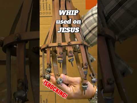 ...when you see the WHIP used on JESUS 😱😭 #shocking #crucifixion #goodfriday #easter