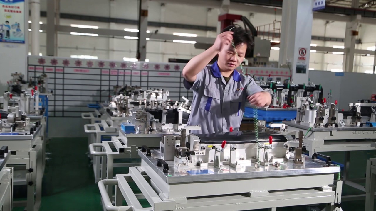 VW Project Plastic Checking Fixture Operation Video