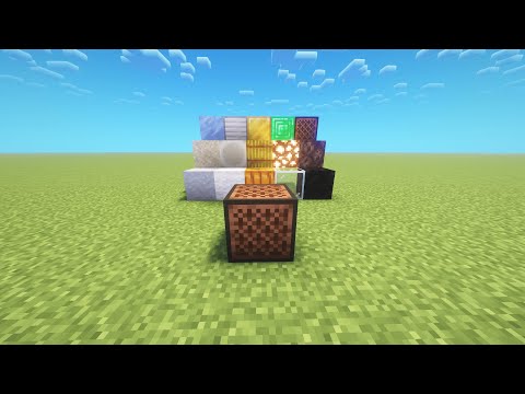 Every Note Block sound in Minecraft