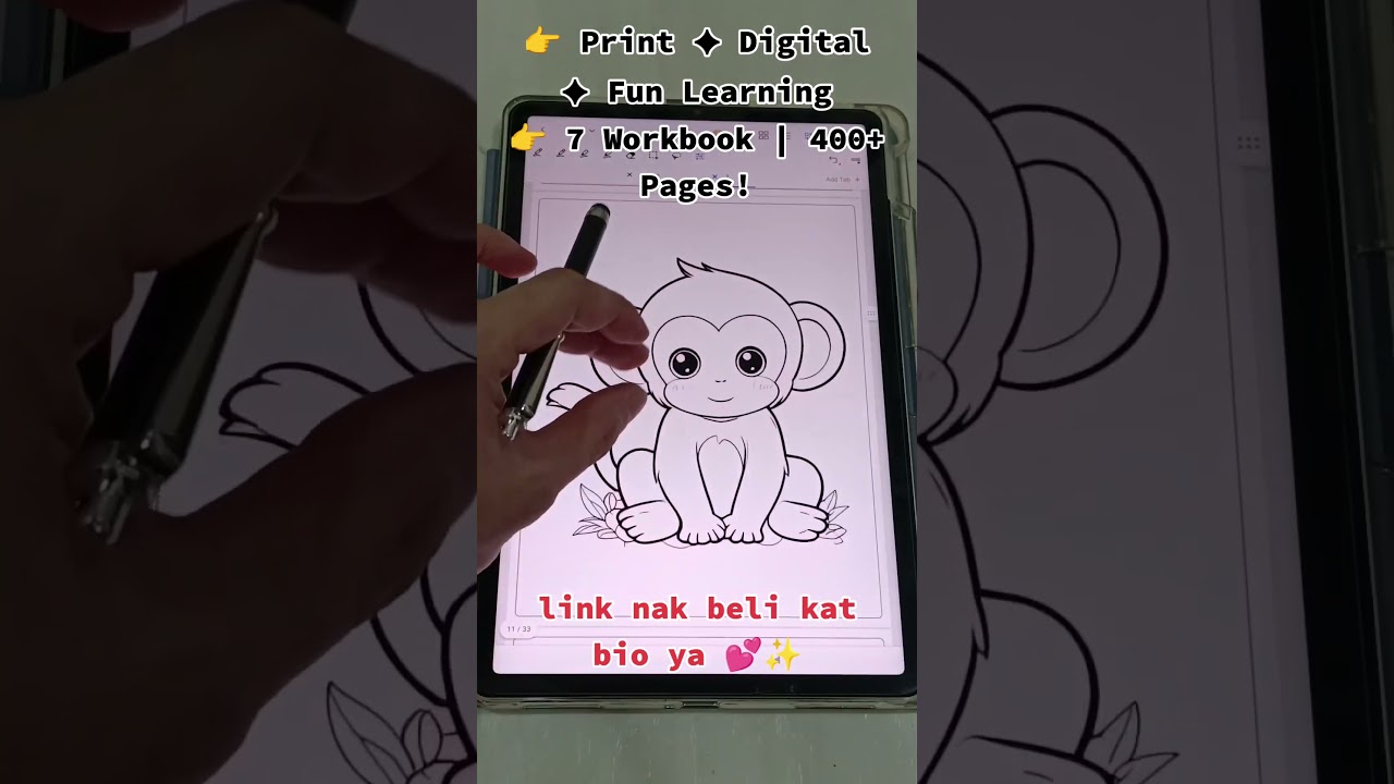 PDF Worksheet E-learning.. You can buy this.. Link at Description 😊