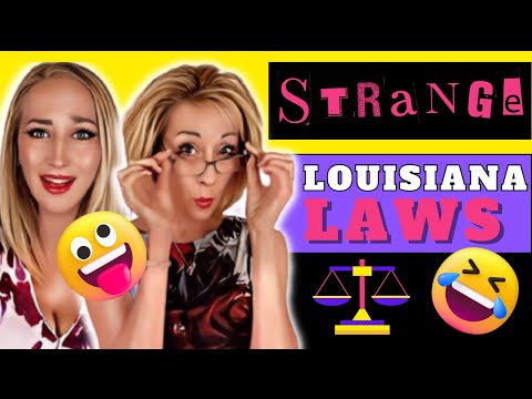 SHOCKING Laws from the State of Louisiana USA - EXPOSED!!!