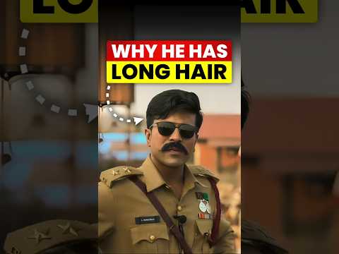 Why Ram Charan Had Long Hair In RRR | Tester Cinema | #shorts