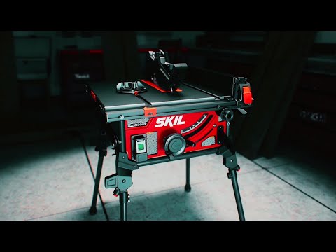 SKIL TS6307-00 15 Amp 10 Inch Portable Jobsite Table Saw — Top Portable Woodworking Table Saw...