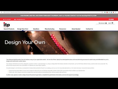 Custom Stylus Solutions from itpstyli