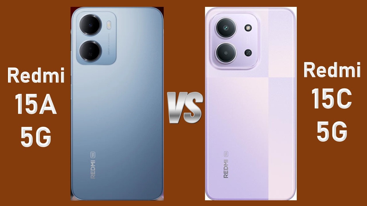 Redmi 15A 5G vs Redmi 15C 5G
