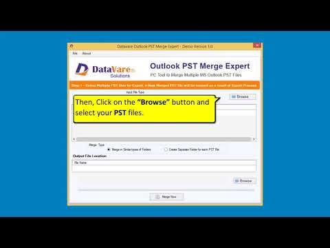How to Merge Multiple Outlook PST Files into a single PST ?