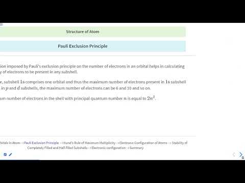 Structure of atom: Electronic configuration #SATHEE_ENGG #swayamprabha #engineeringexams