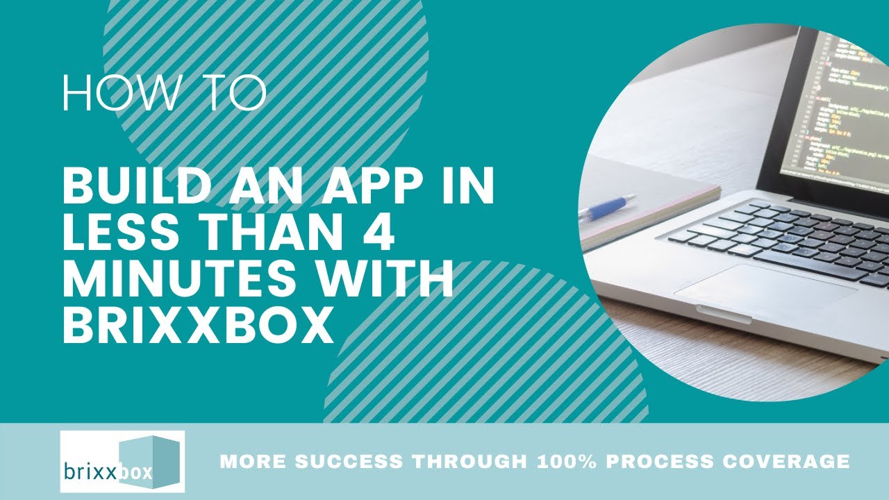 How to... build an app in less than 4 minutes with brixxbox
