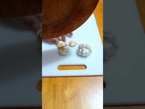HOW TO MINCE GARLIC FAST l #shorts ๐ง๐ง๐ง