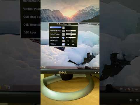 How to Lock & Unlock OSD | DELL Ultrasharp 1703FP 17-inch LCD Monitor Shorts