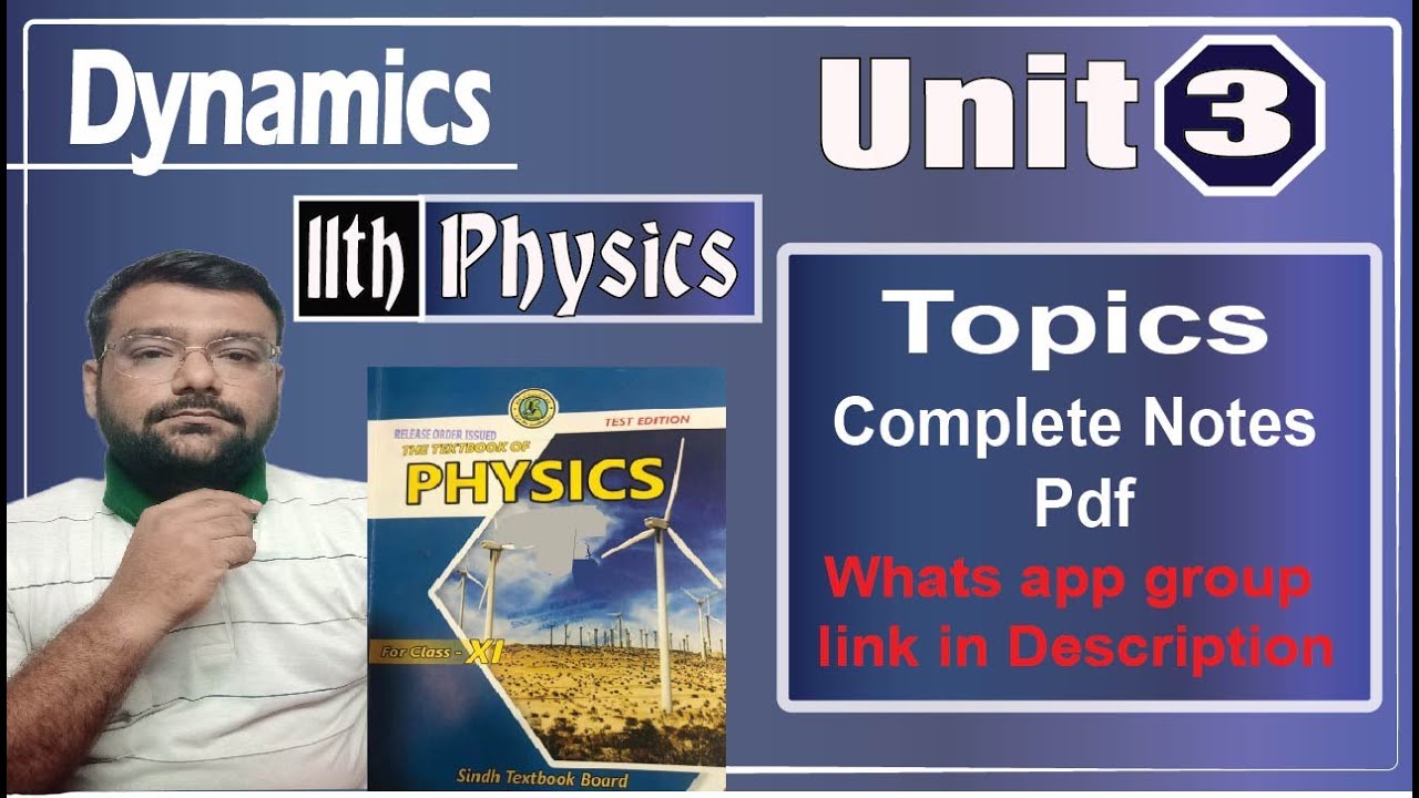 11 dynamics notes | 11th Physics Unit 3 Dynamic notes pdf | first year notes free download