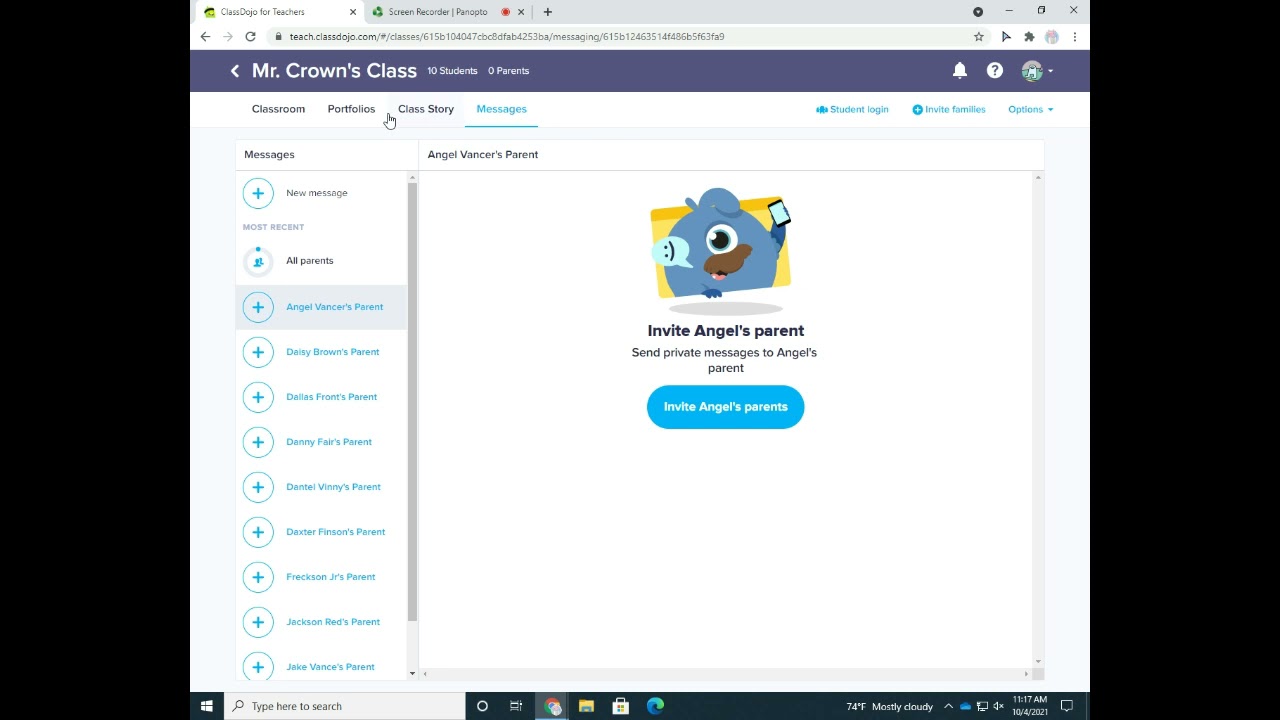 join my class dojo pls