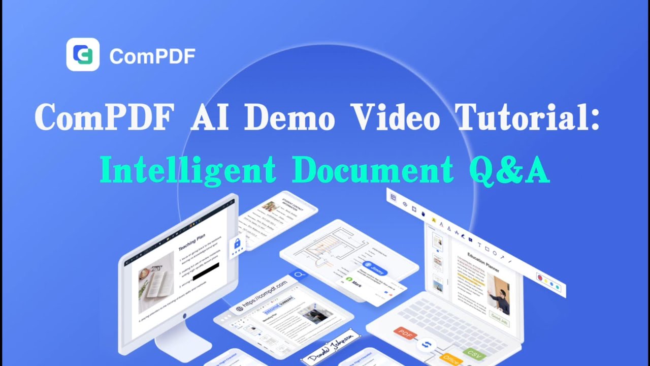ComPDF AI Demo Video Tutorial: Intelligent Document Q&A