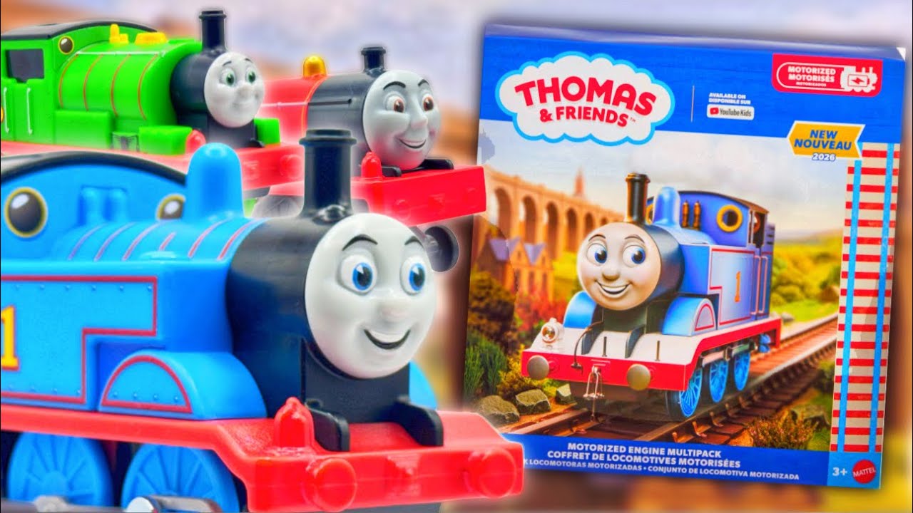 *REVIEWING* NEW Thomas & Friends 2026 Motorized Multipack! (Amazon Exclusive)