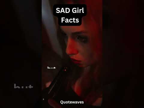 Sad But True Facts About Girls That Will Make You Cry🥺🥺 #sadgirlstatus #shorts