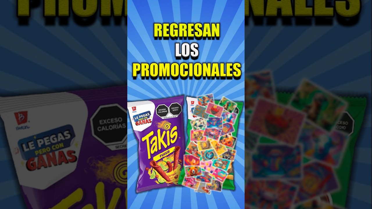 😵 ¡BARCEL LANZA NUEVOS PROMOCIONALES! 👌 #takis #chips #promocionales #colecciones #colleccionista