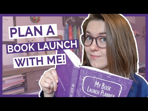 Plan a Book Release With Me - Book Launch Checklist