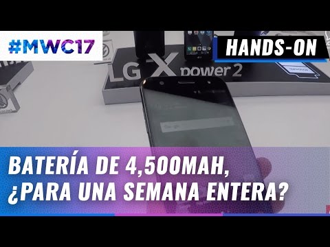 LG X Power 2, primeras impresiones - #MWC17
