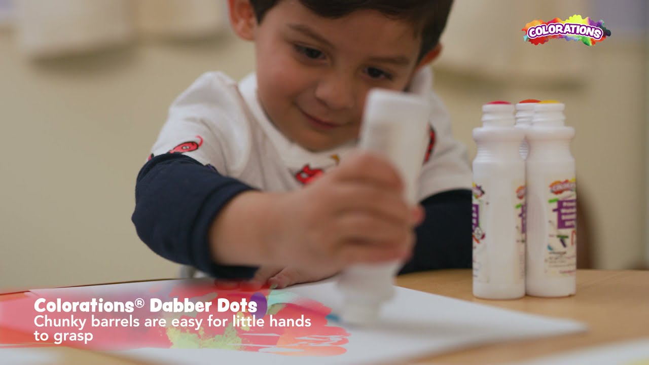 Colorations® Washable Dabber Dots Markers