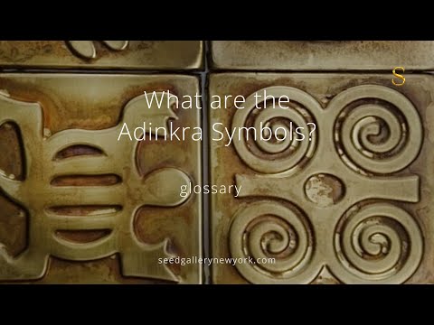 Unveil the Meaning of Adinkra Symbols by Seed Gallery