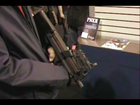 FN F2000 Tactical 5.56 bullpup assault rifle/carbine AND P90