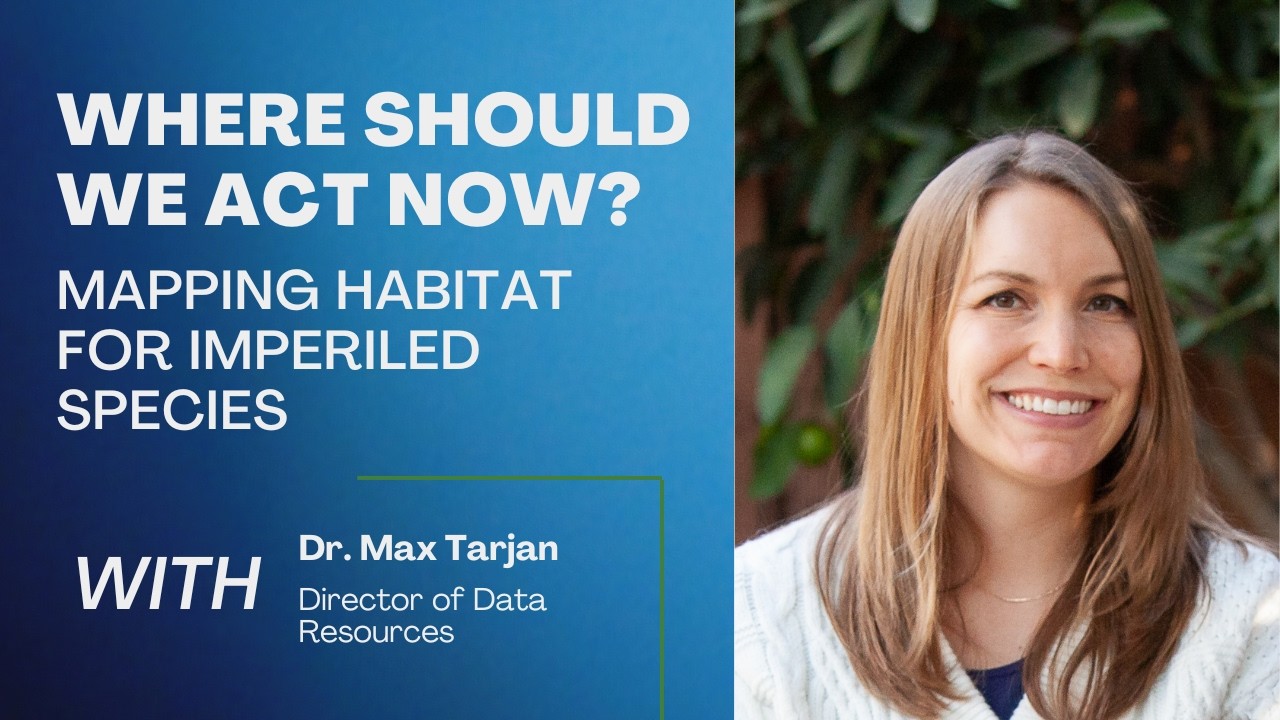 Where Should We Act Now? Mapping Habitat for Imperiled Species